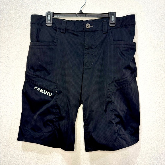 KUIU | Shorts | Kuiu Mens Black Cargo Shorts Tiburon 36 Toray Fabric ...